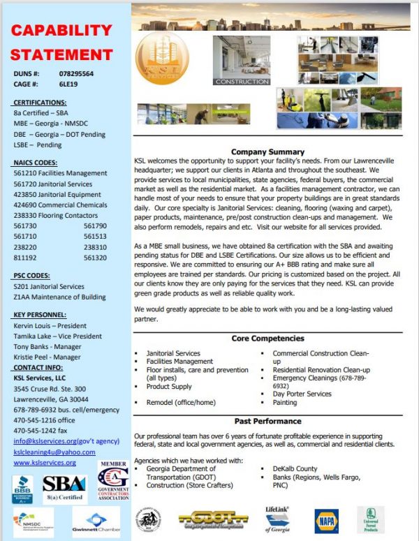 Capability Statements – capabilityvideos.com