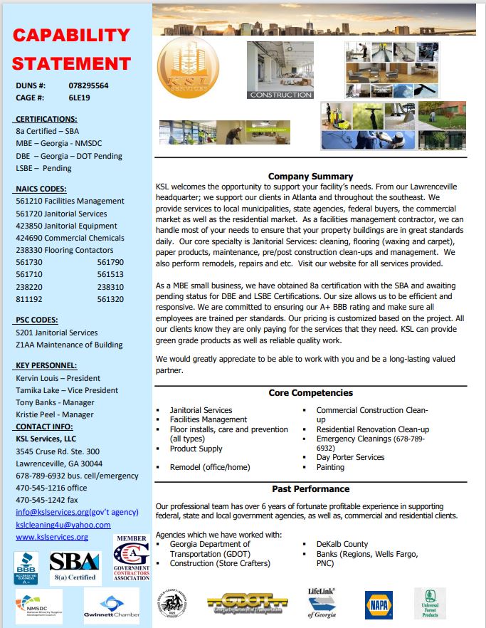 Capability Statements – capabilityvideos.com